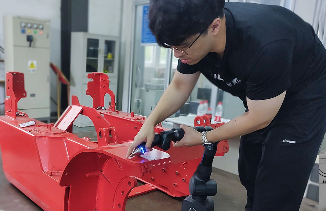 PMT Portable Measuring Arm Facilitates Forklift Inspection - PMT ...